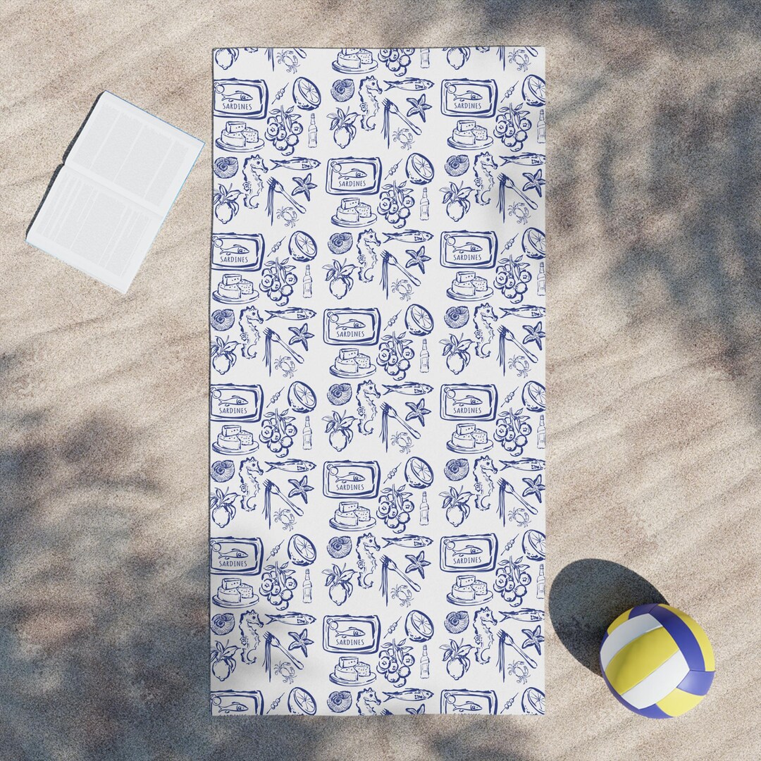 Meet Me at the Sea Beach Towel | Travel Accessories | Pool Towel | Men ...