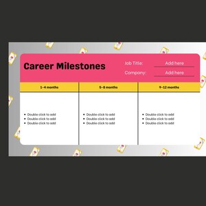 Career Planner- Printable and Digital. Check List for Work, Interview ...