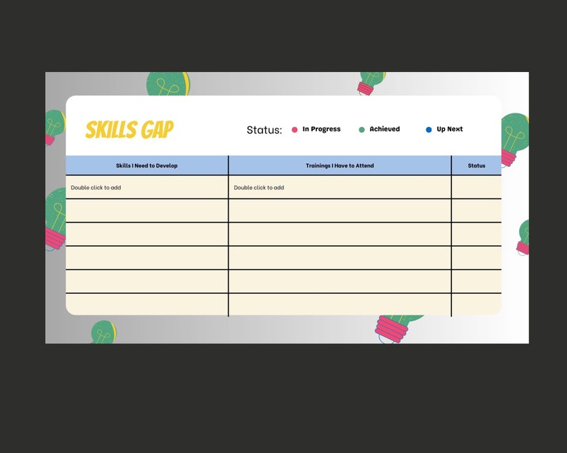Career Planner Printable and Digital. Check List for Work, Interview ...