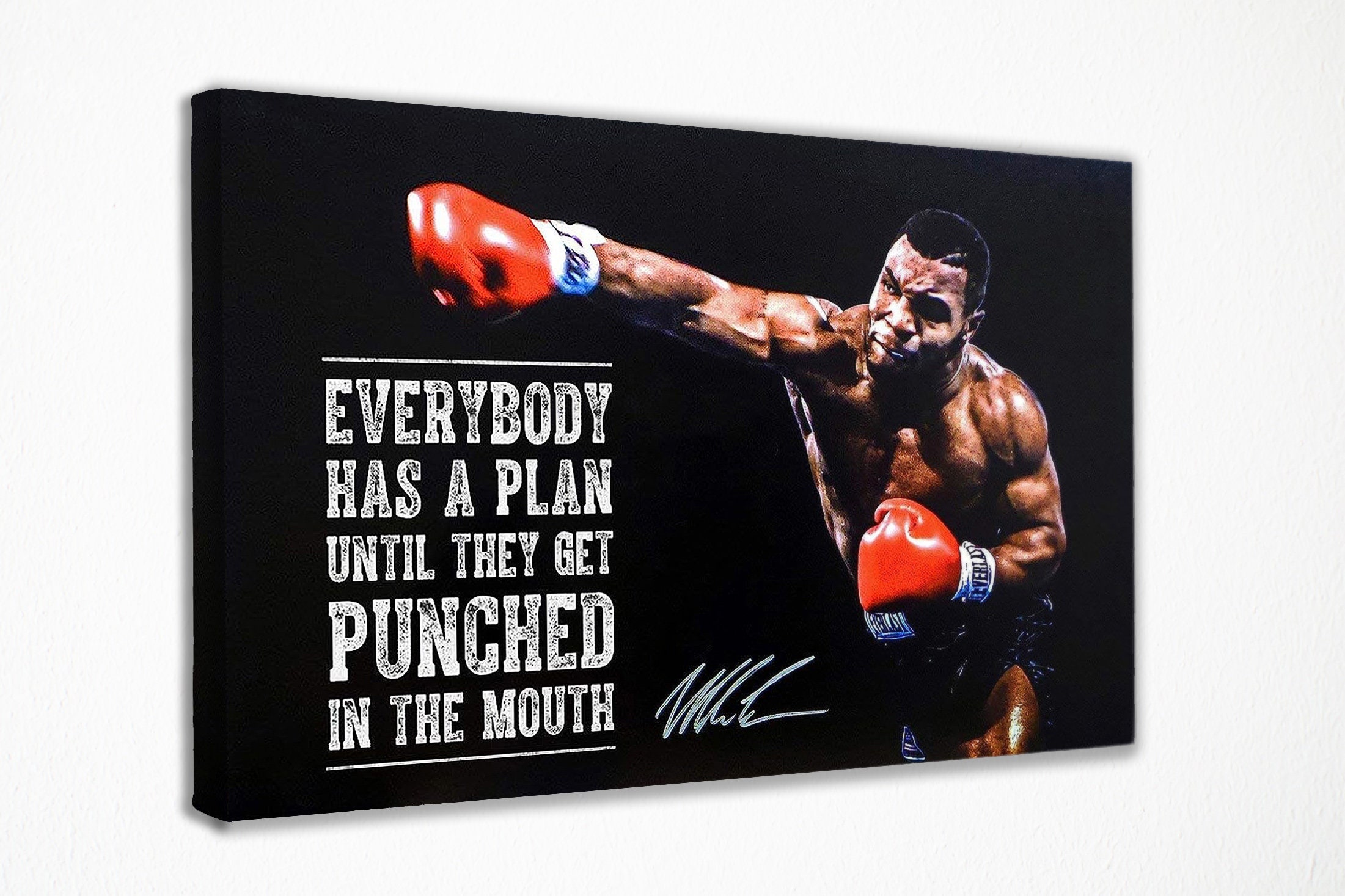 Mike Tyson Mike Tyson Poster Mike Tyson Wall Art Boxing - Etsy Australia