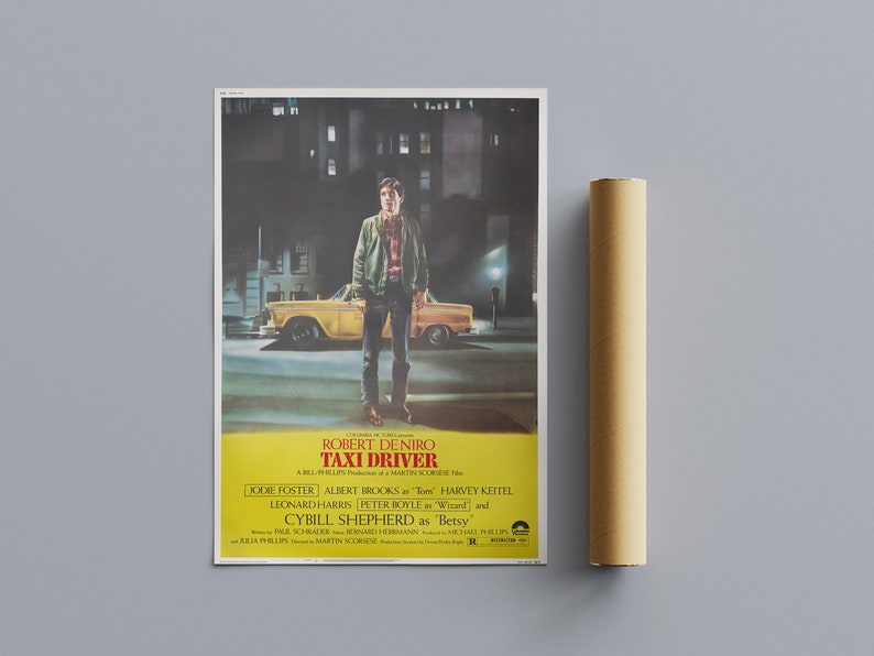 Taxi Driver Taxi Drive Poster Taxi Driver Print Wall Decor - Etsy