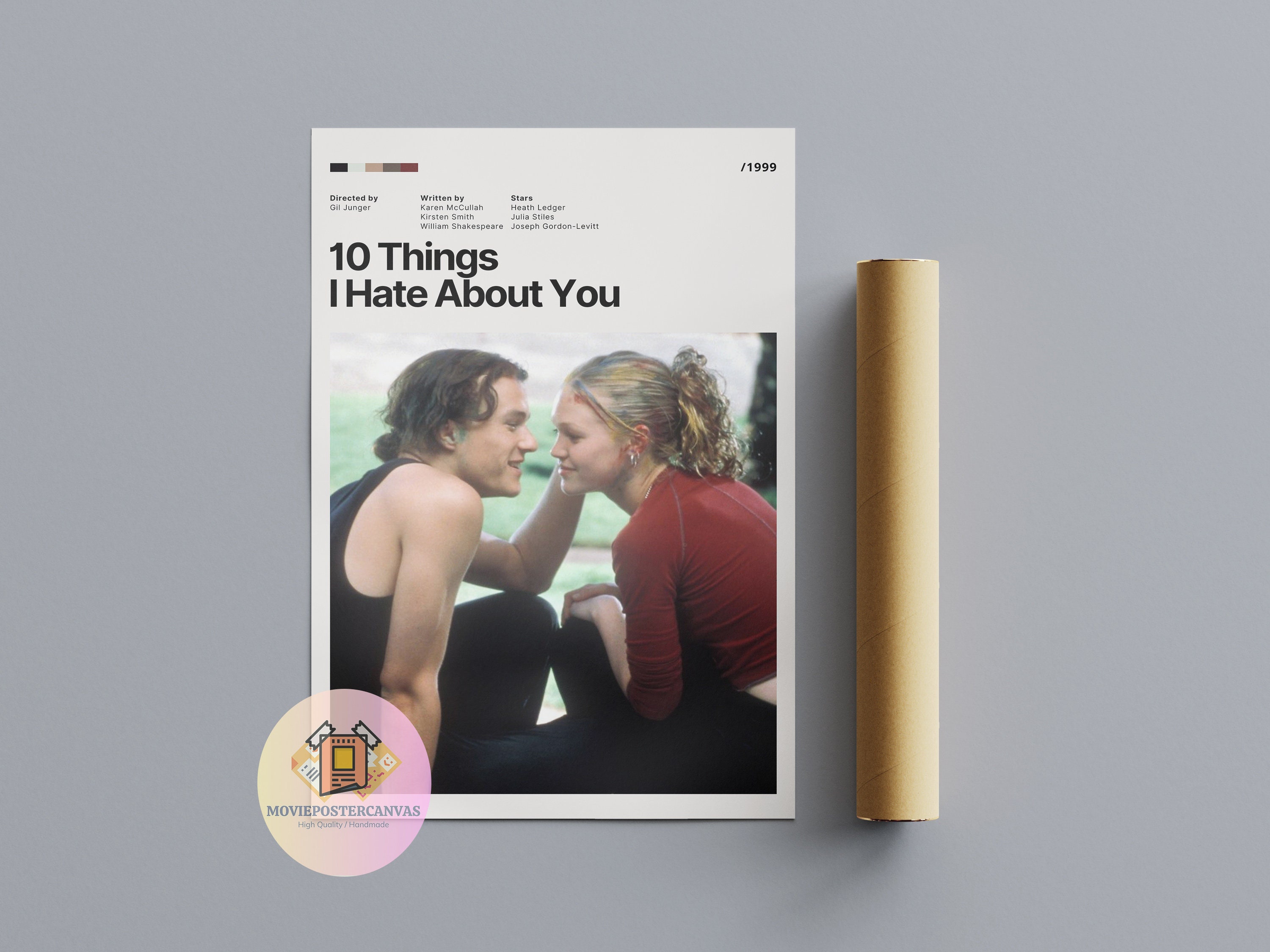 10 Things I Hate About You, 10 Things I Hate About You Poster, Framed ...
