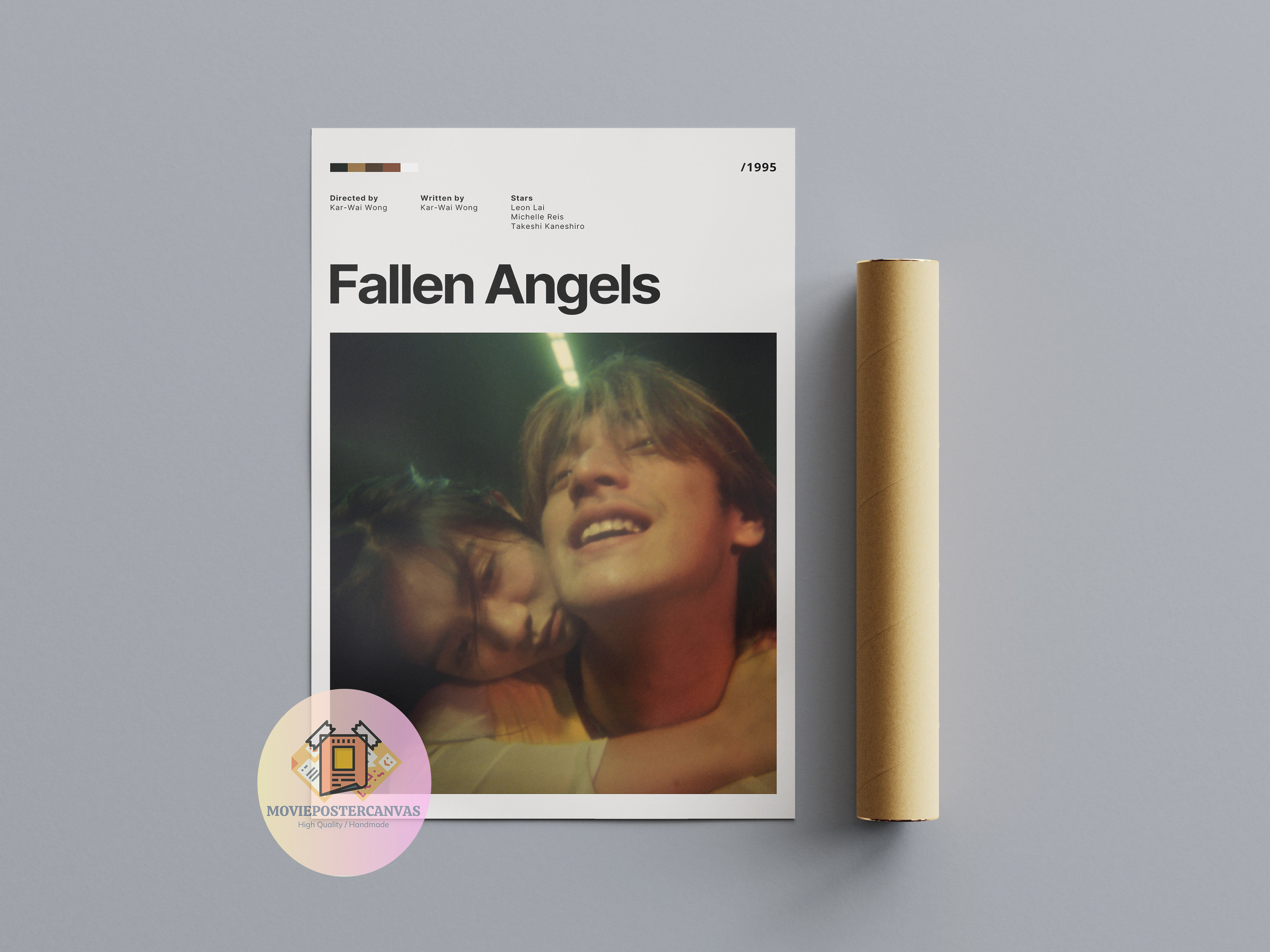 Fallen Angels Poster, Fallen Angels, Fallen Angels Canvas, Framed ...