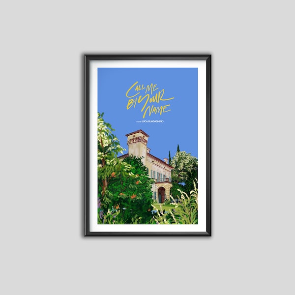 Call Me by Your Name Poster - Etsy