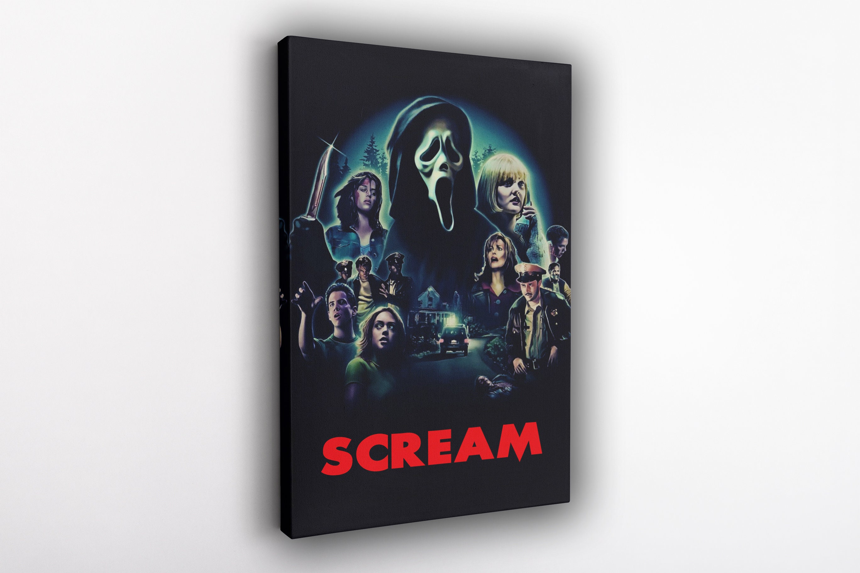 Scream Poster, Scream, Scream Movie Poster, 24x36 Poster, Room Decor ...