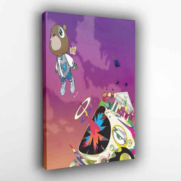 Graduation Kanye West Poster - Etsy