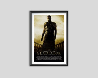 Gladiator Canvas Wall Art - Etsy