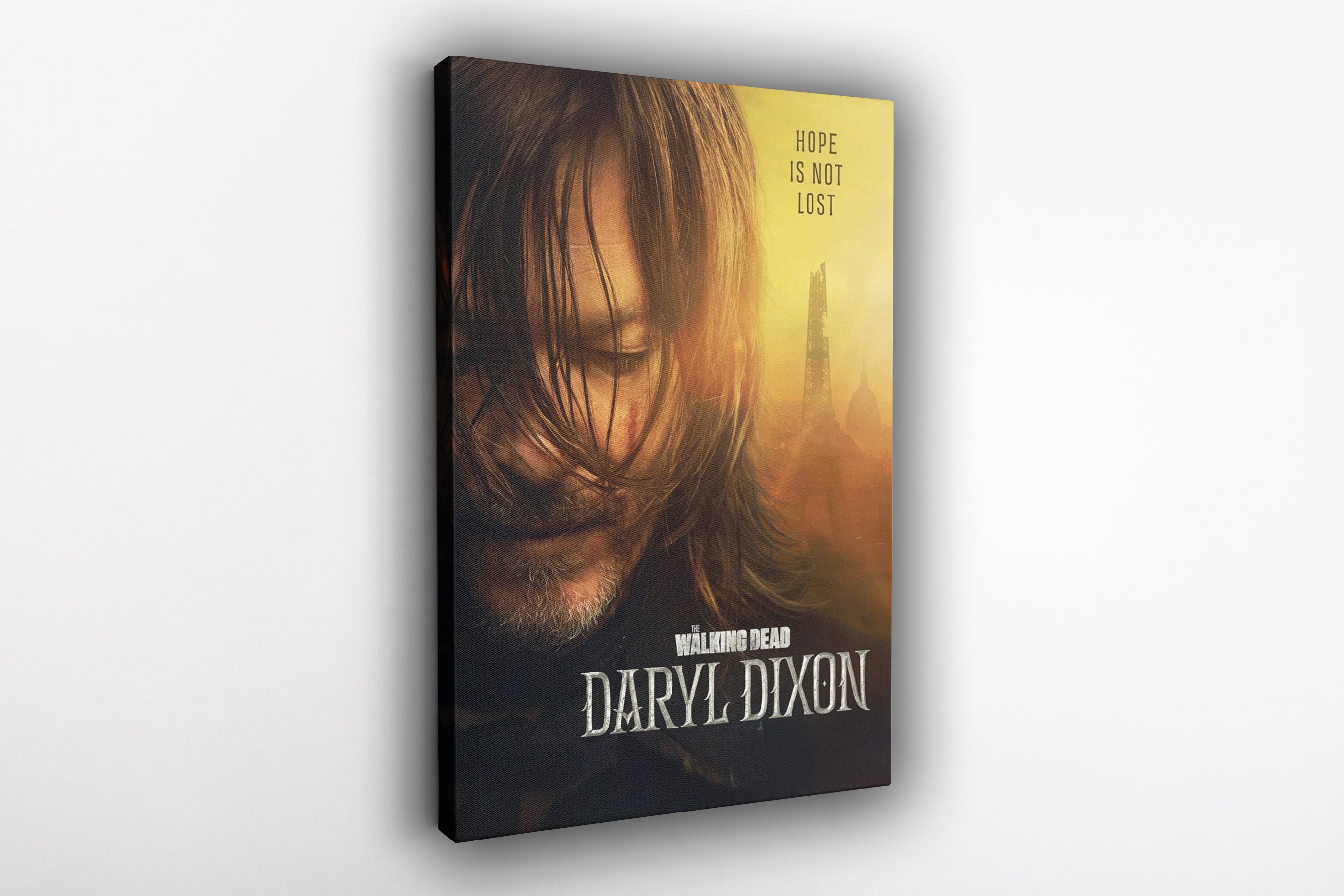 Daryl Dixon Poster the Walking Dead Poster Framed Poster - Etsy