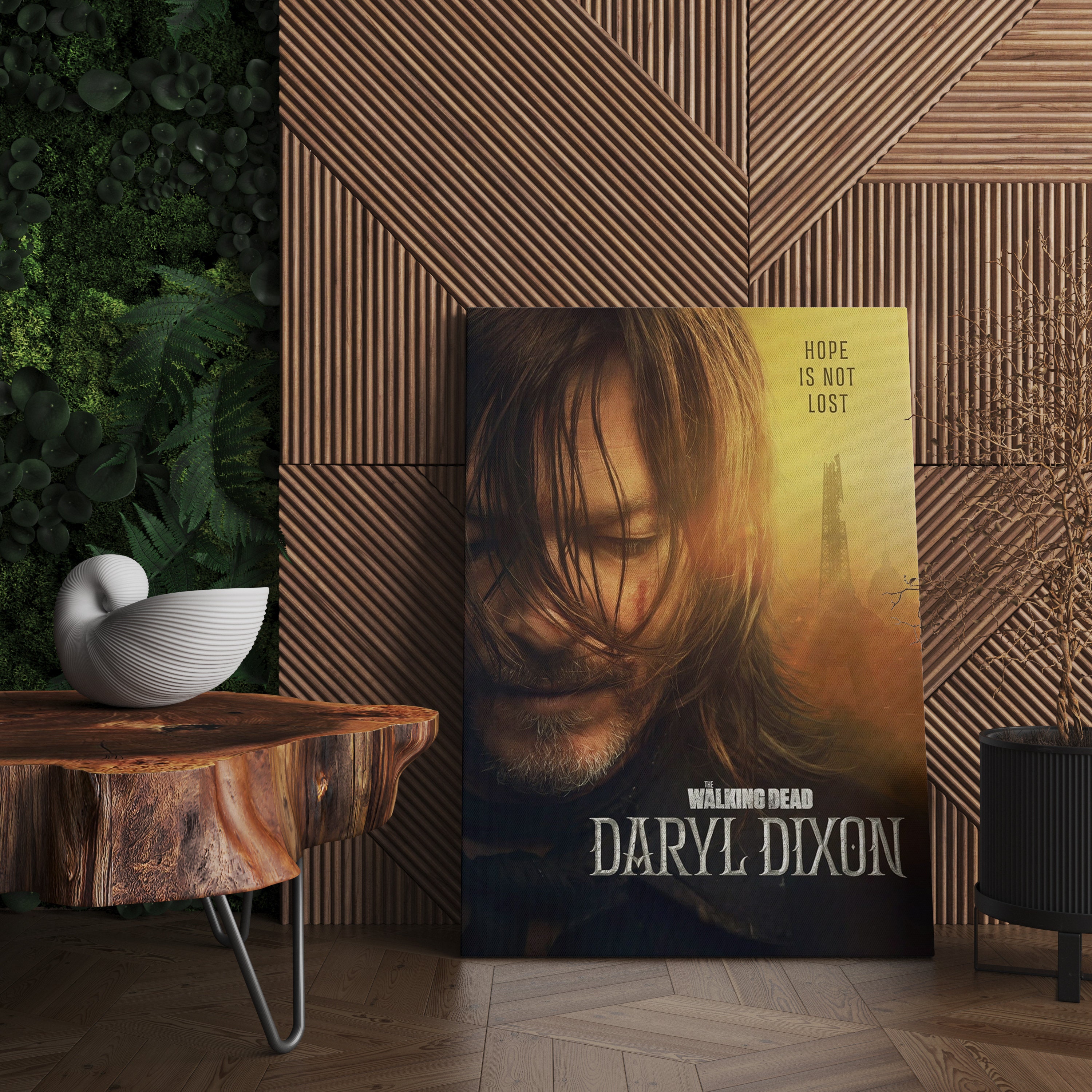 Daryl Dixon Poster the Walking Dead Poster Framed Poster - Etsy