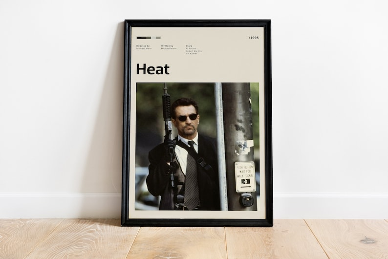 Heat Poster Heat Movie Poster Print Minimalist Poster - Etsy