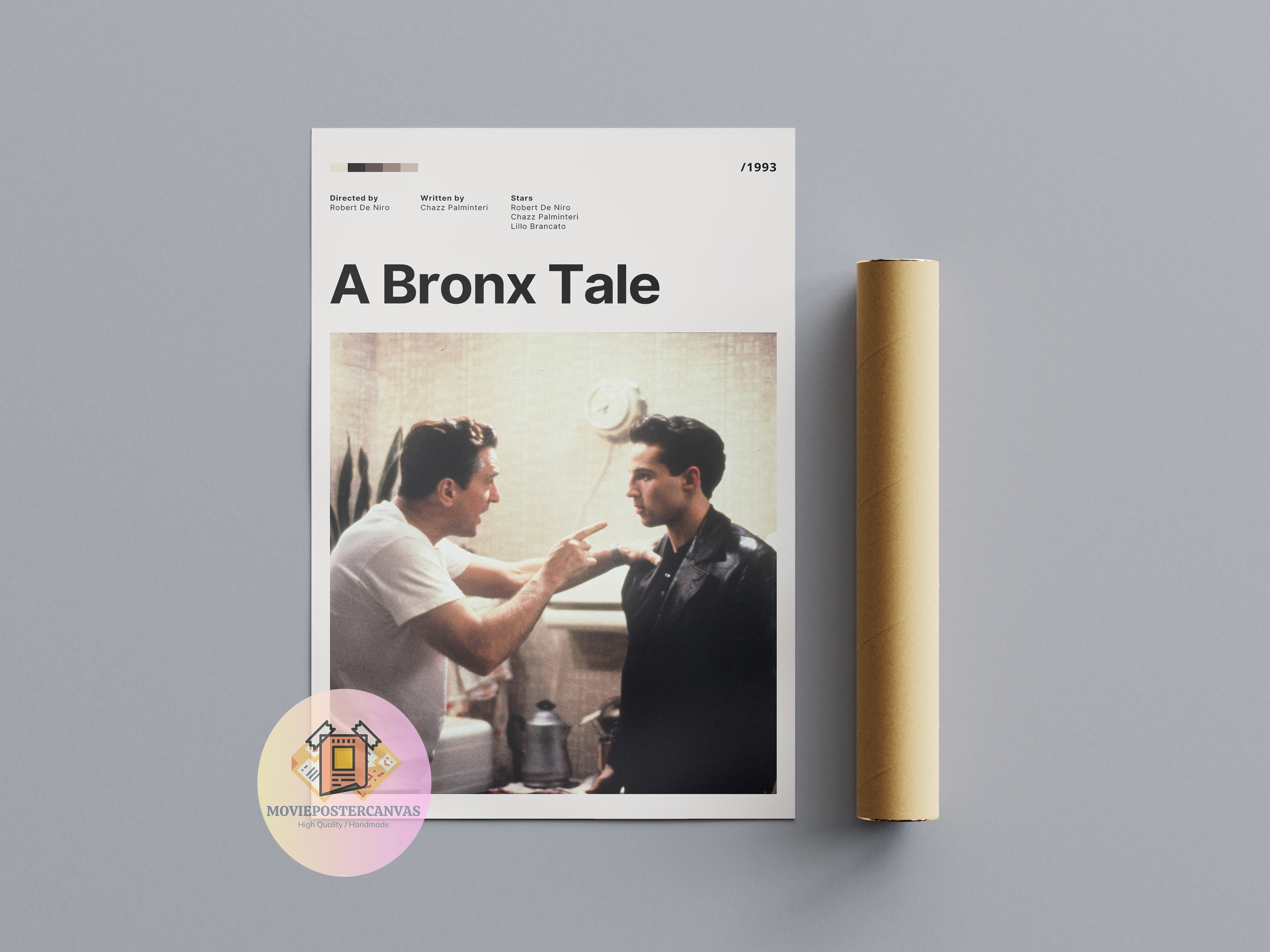 A Bronx Tale Poster, A Bronx Tale Canvas, A Bronx Tale, Framed, Digital ...