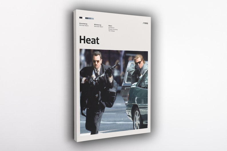 Heat Poster Heat Movie Poster Print Minimalist Poster - Etsy