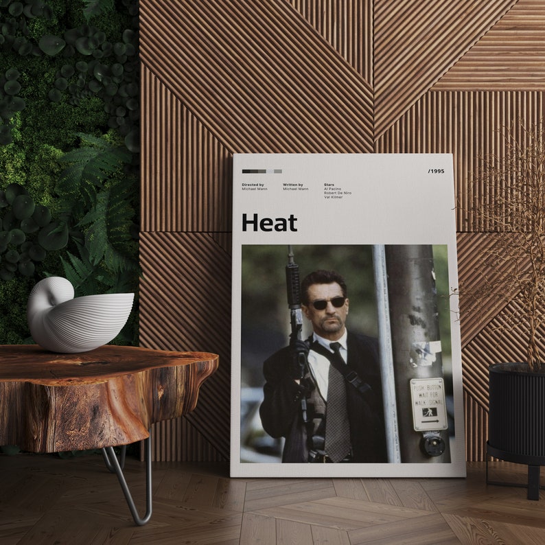 Heat Poster Heat Movie Poster Print Minimalist Poster - Etsy