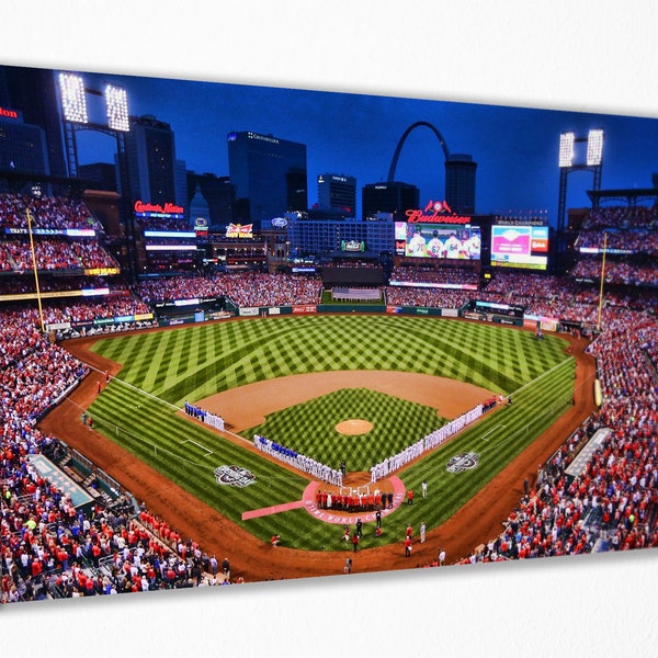 St Louis Art Busch Stadium - Etsy