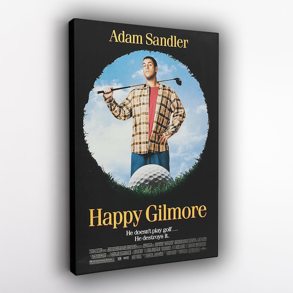 Happy Gilmore Poster - Etsy