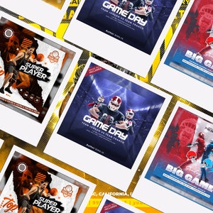 Digital Download Printable Game Posters 4 in 1 Printable - Etsy