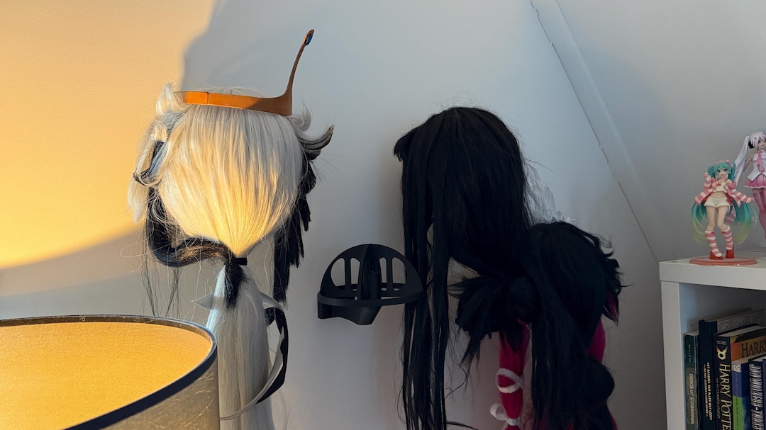 Wall Mounted Wig Holder [3D Printable Files] - Etsy