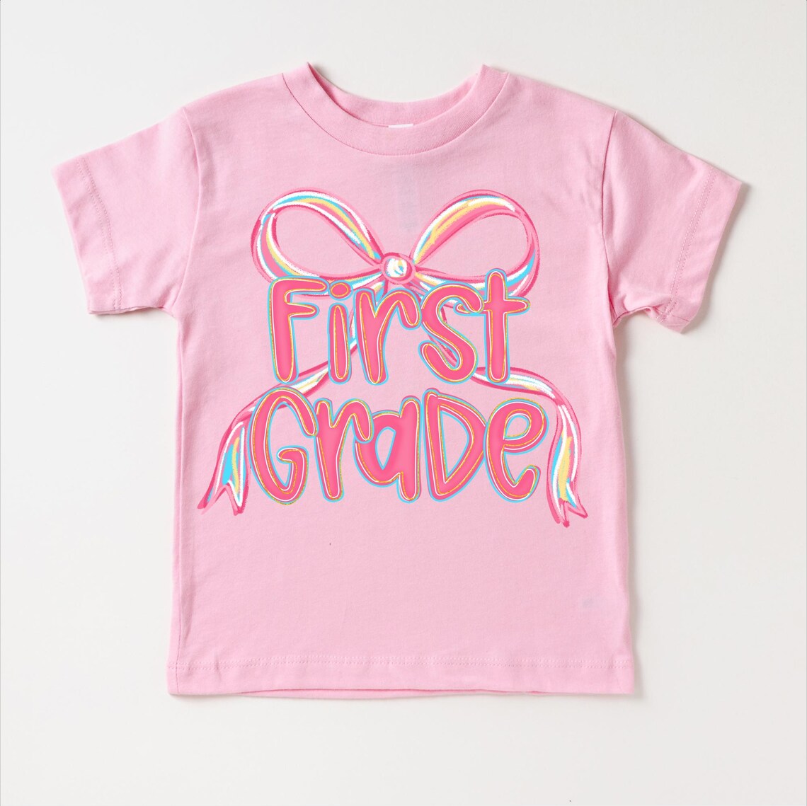 Personalized First Grade Back to School Shirt: Customizable Kids Tee - Etsy