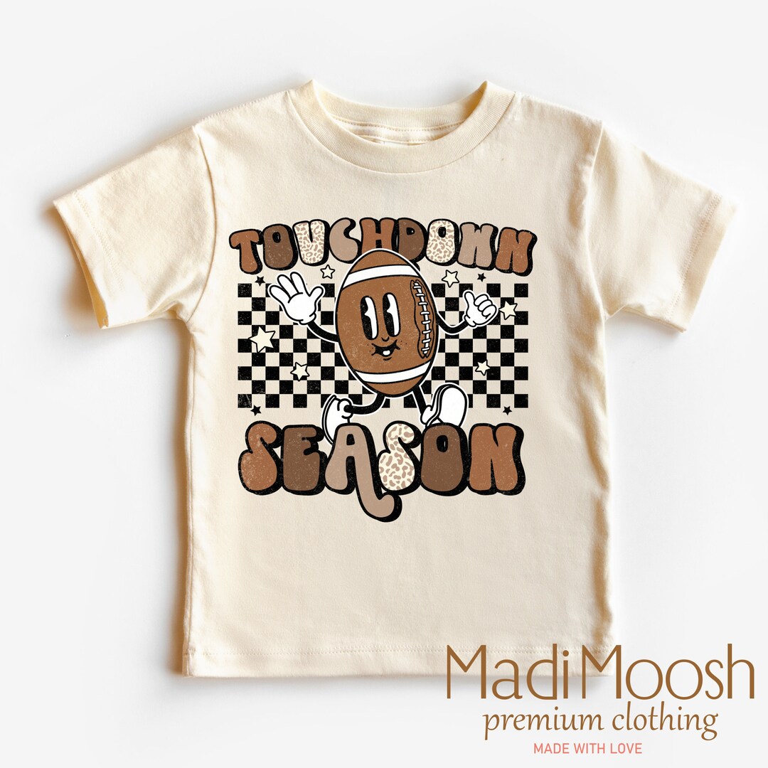 Touchdown Season Shirt - Fall Football Toddler Tee - Sports Kids Shirt ...