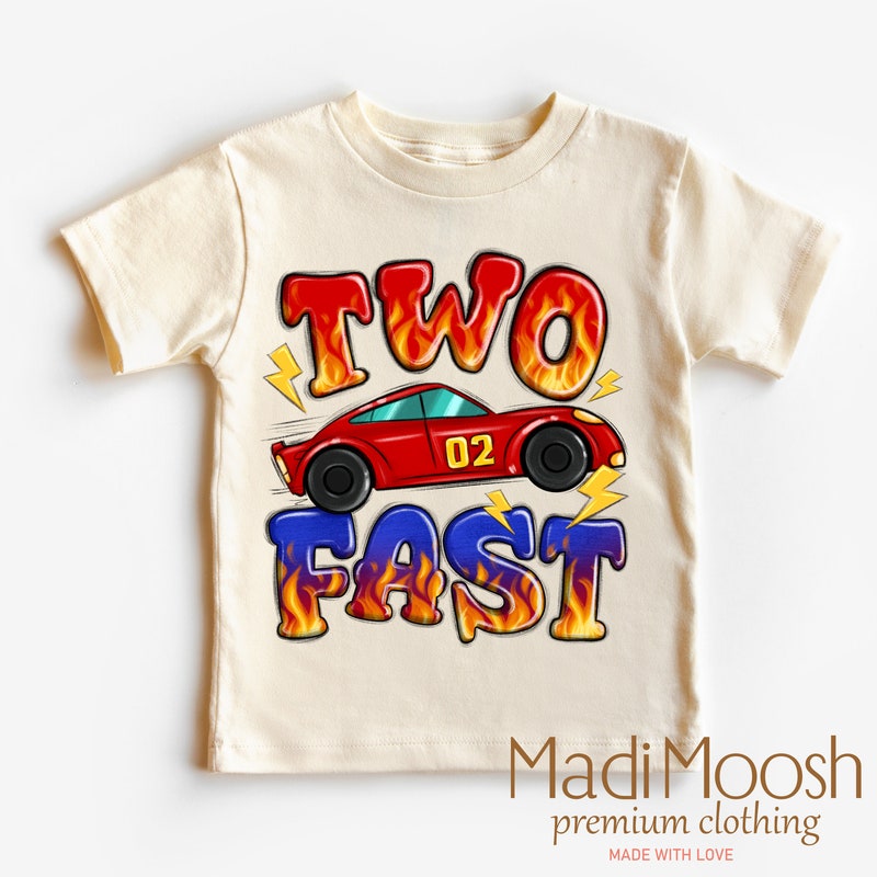 Two Fast Birthday Shirt - Etsy