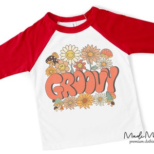 Groovy Kids Shirt - Boho Toddler Tee - Hippie Kids Flowers Shirt - Etsy