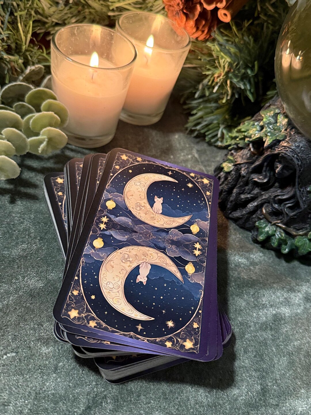 Lunar Night Shade Tarot (pre-order) - Etsy