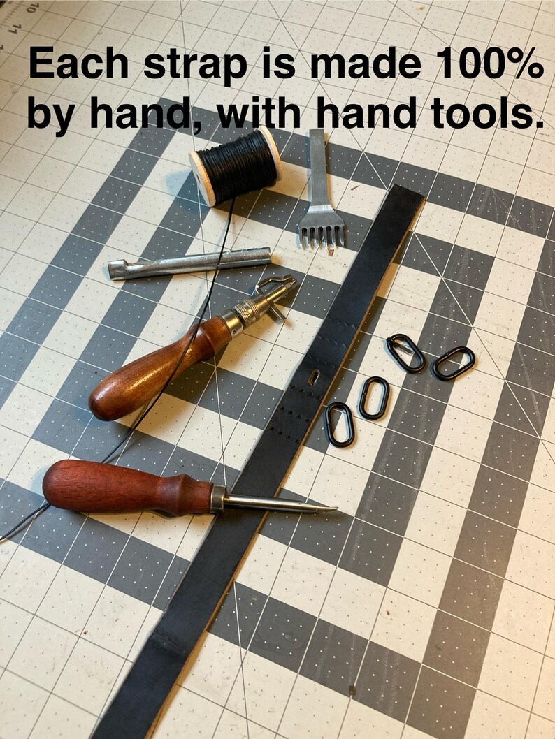 Horween Leather Single Pass NATO Style Watch Strap Band 20mm - Etsy