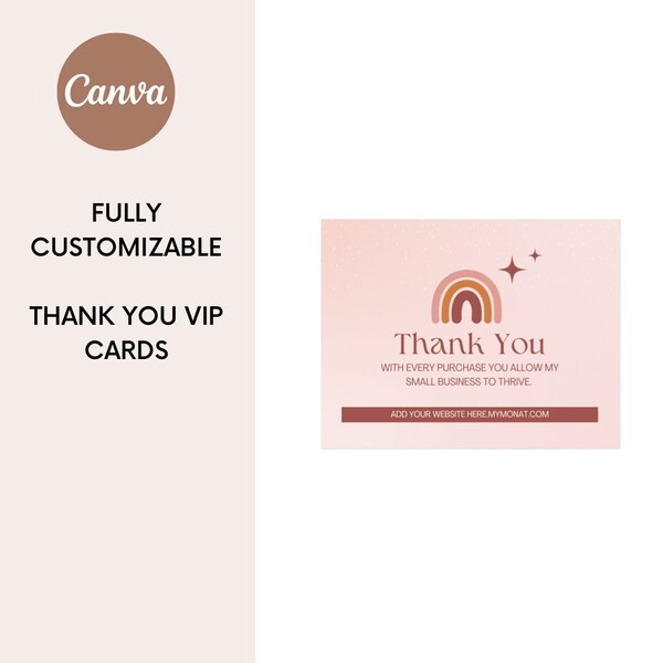 Vip Thank You Cards - Etsy