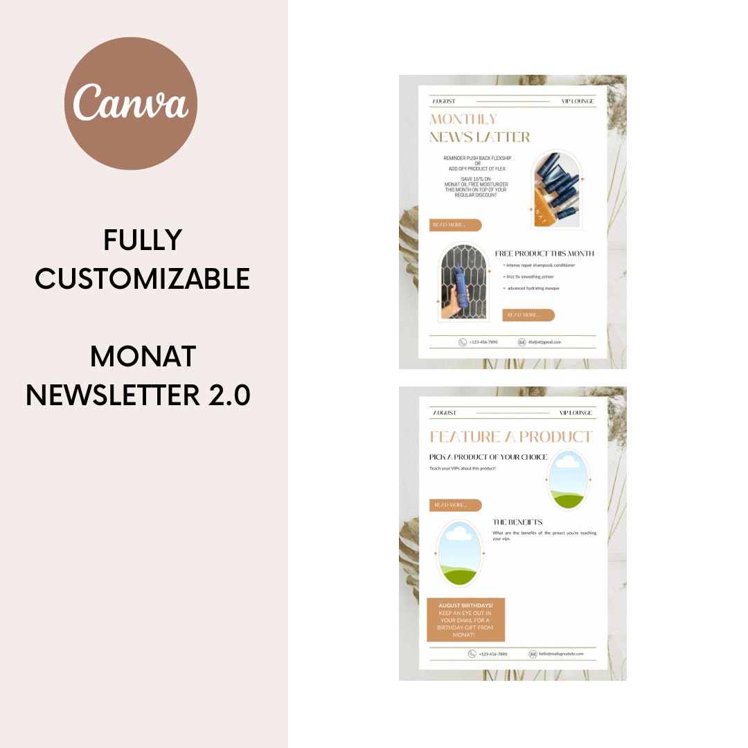 MONAT Market Partner Newsletter | VIP Digital Newsletter | Monthly ...