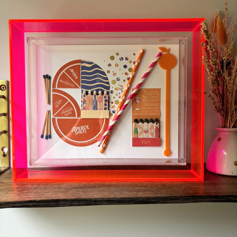 Retro Shadow Box - Etsy