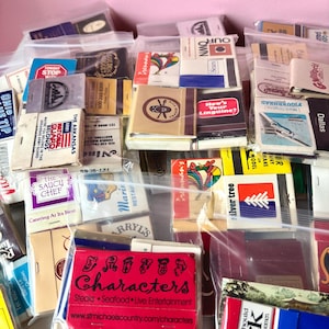 Vintage Matchbook Collection (set of 10): Retro Advertising Ephemera - Etsy