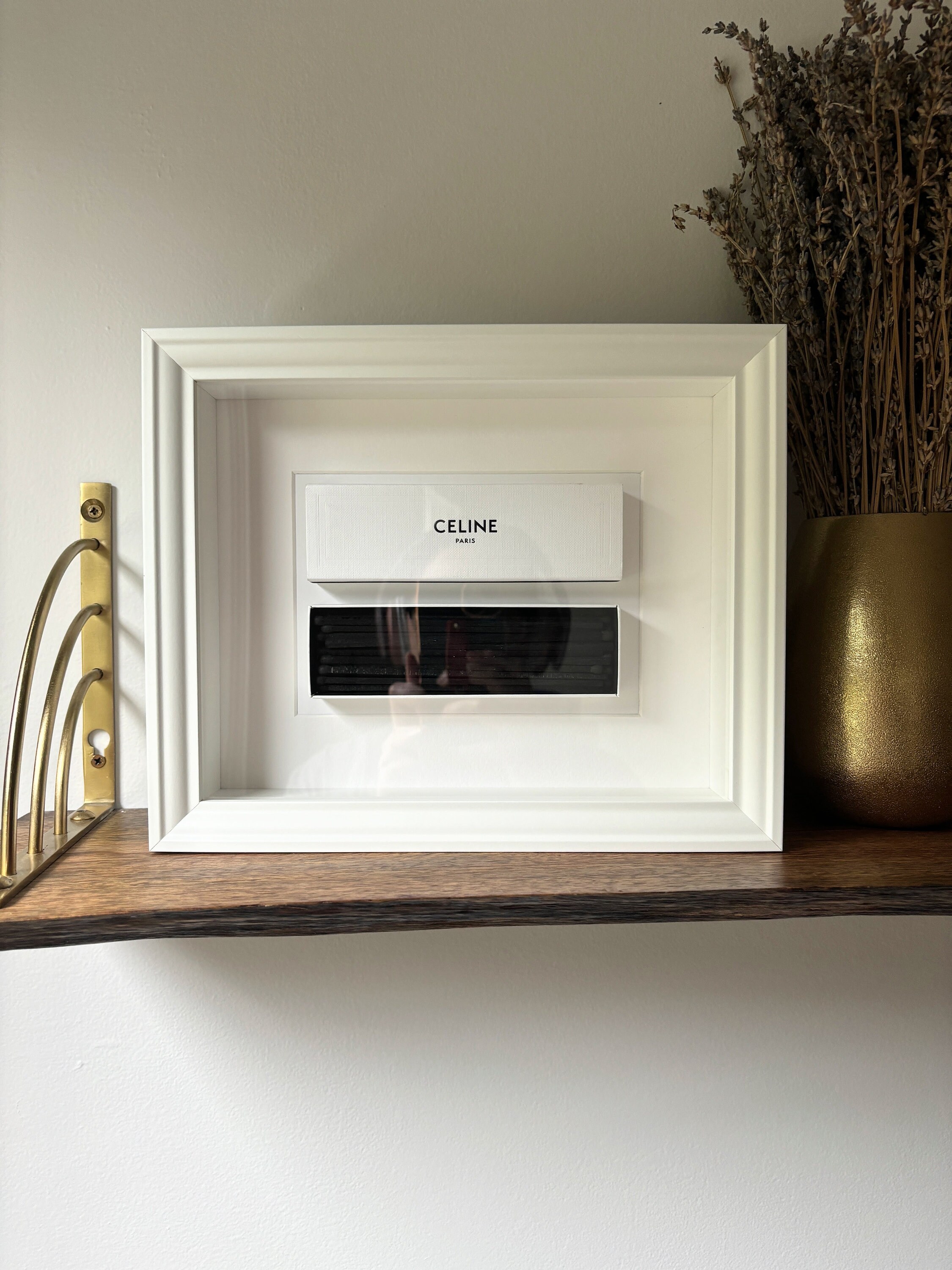 Celine Paris Modern Logo Matchbox Art Fashionista Gift Haute Couture ...