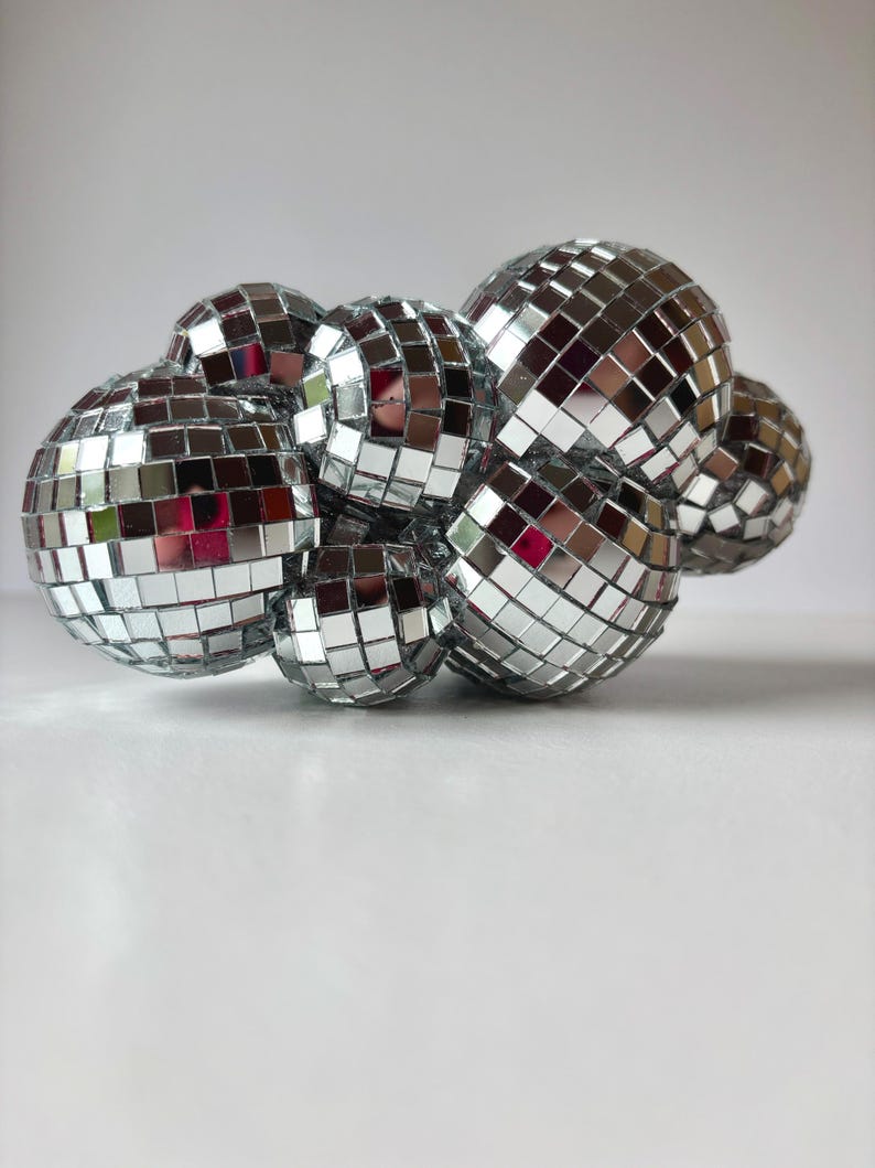 Mirror Tile Disco Cloud: Boho Home Decor - Etsy