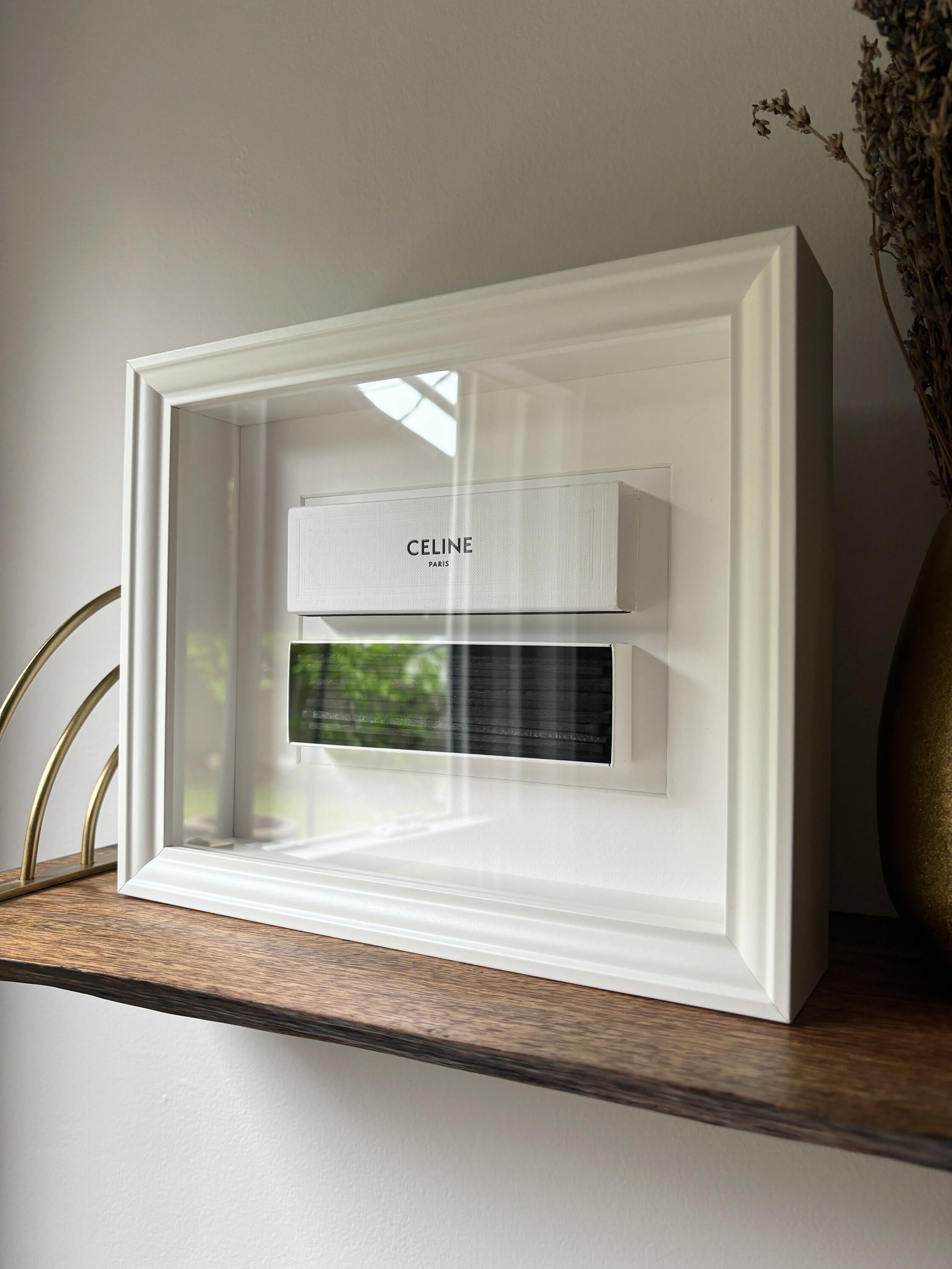 Celine Paris Modern Logo Matchbox Art Fashionista Gift Haute Couture ...