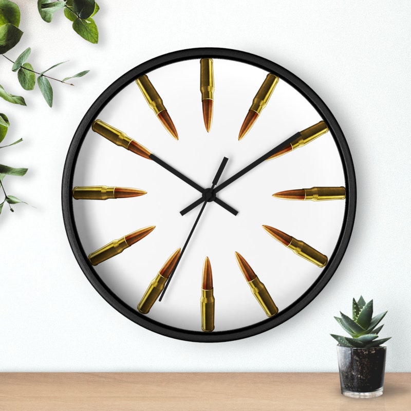Bullet Clock - Etsy