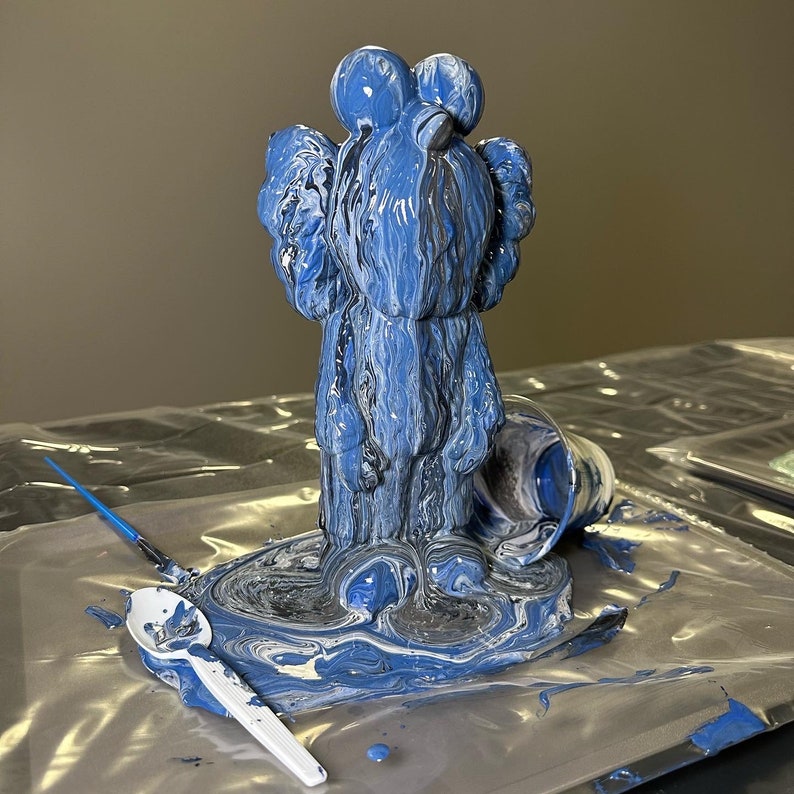 DIY Fluid Art Kit: Sesame Street Painting Kit, Art Paint Kits, Fluid ...