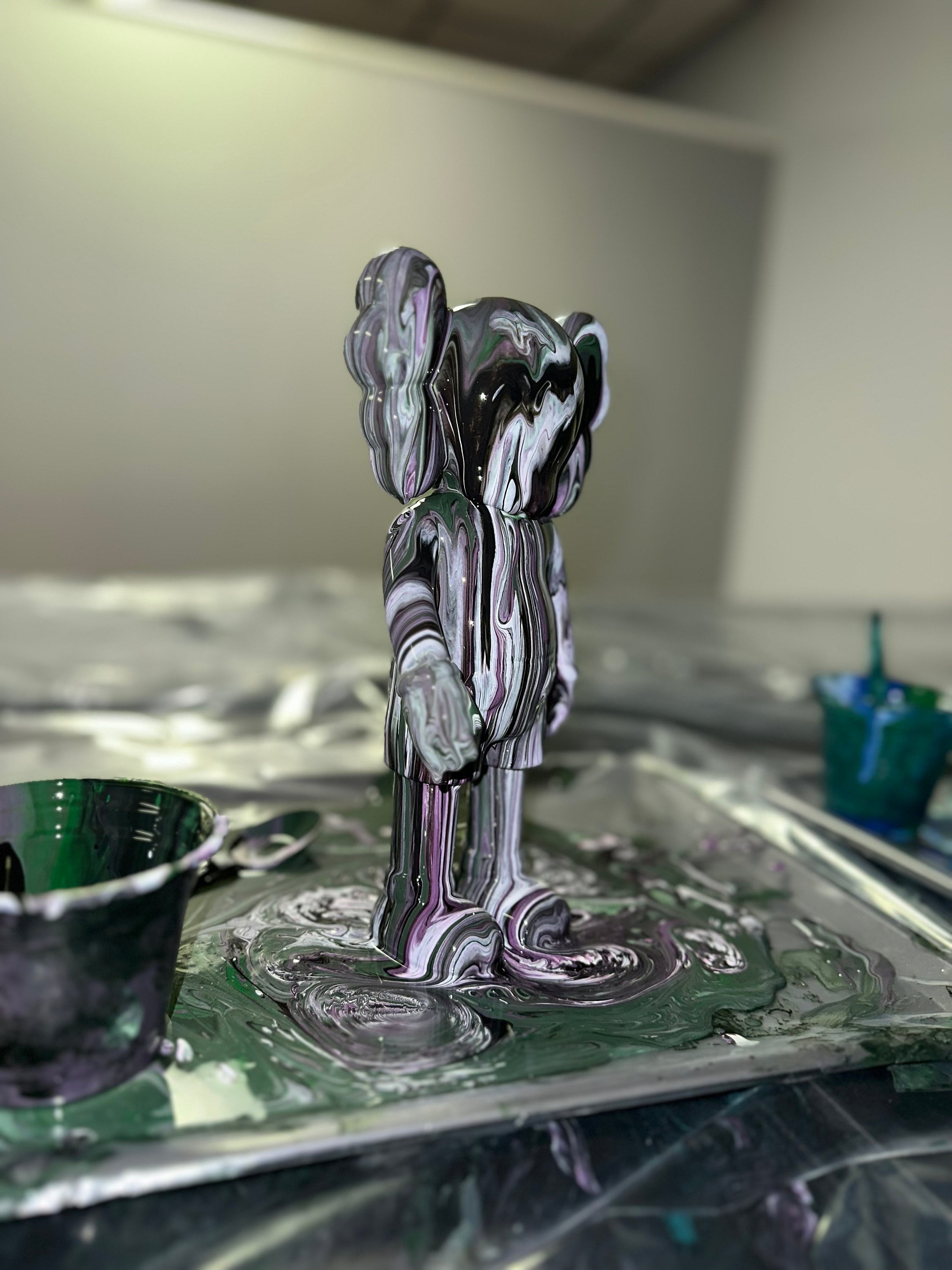 DIY Fluid Art Kaws Kit - Etsy