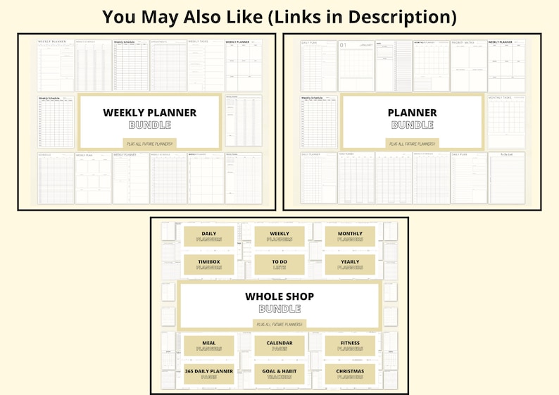 Weekly Timetable, 30 Minute Interval Planner Template, Appointment ...