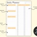 15 Minute Planner, Daily Planner, Time Blocking PDF, Daily Schedule ...
