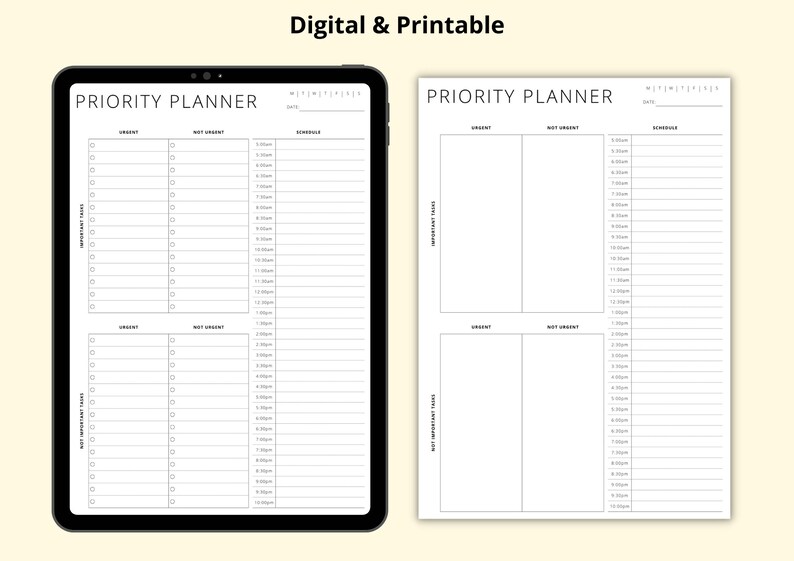Task Priority Matrix, Decision Matrix, Eisenhower Matrix, Action ...