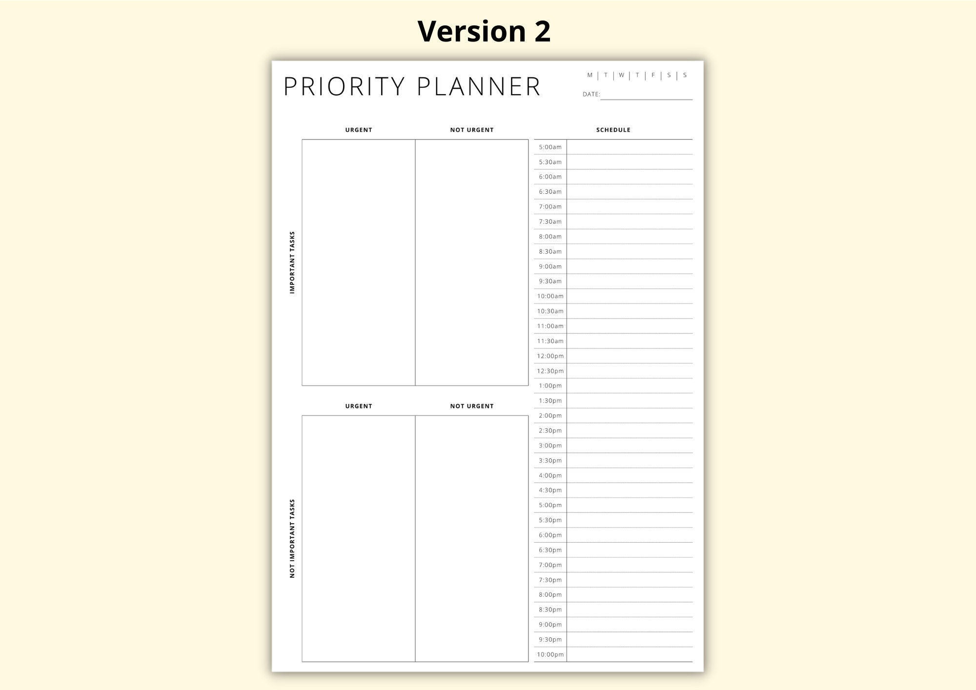 Task Priority Matrix, Decision Matrix, Eisenhower Matrix, Action ...