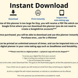 Timebox Planner Bundle - Time Boxing Templates, Brain Dump, Daily ...