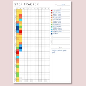 Step Tracker, Daily Walking Log, Step Goal, Health & Exercise Tracker ...