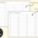 Daily Timetable Sheet, 15 Minute Increments, Appointment Book, Daily ...