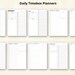 Timebox Planner Bundle - Time Boxing Templates, Brain Dump, Daily ...