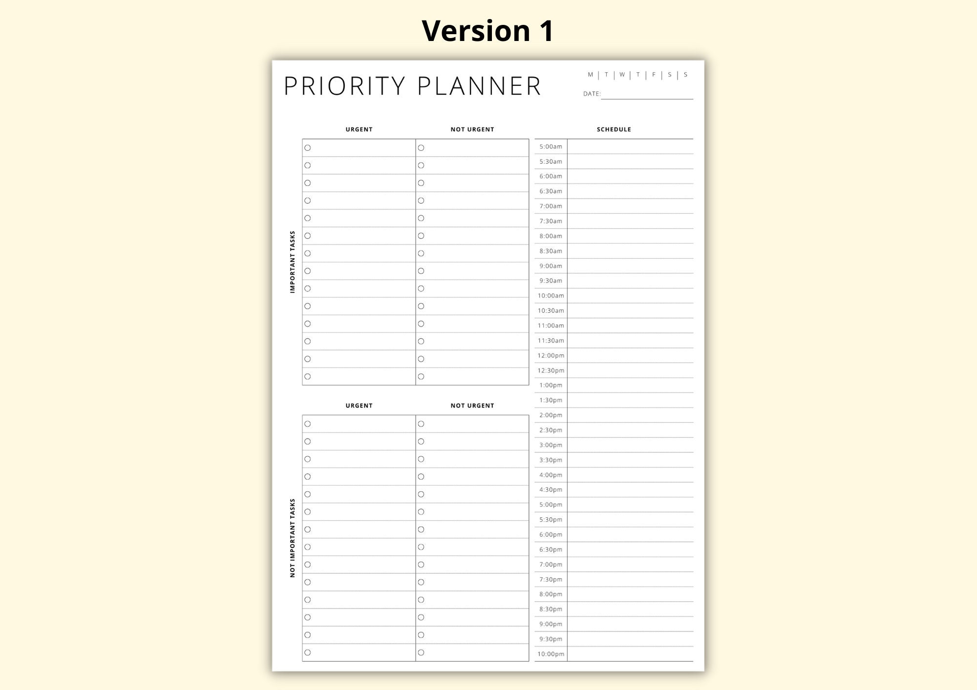Task Priority Matrix, Decision Matrix, Eisenhower Matrix, Action ...