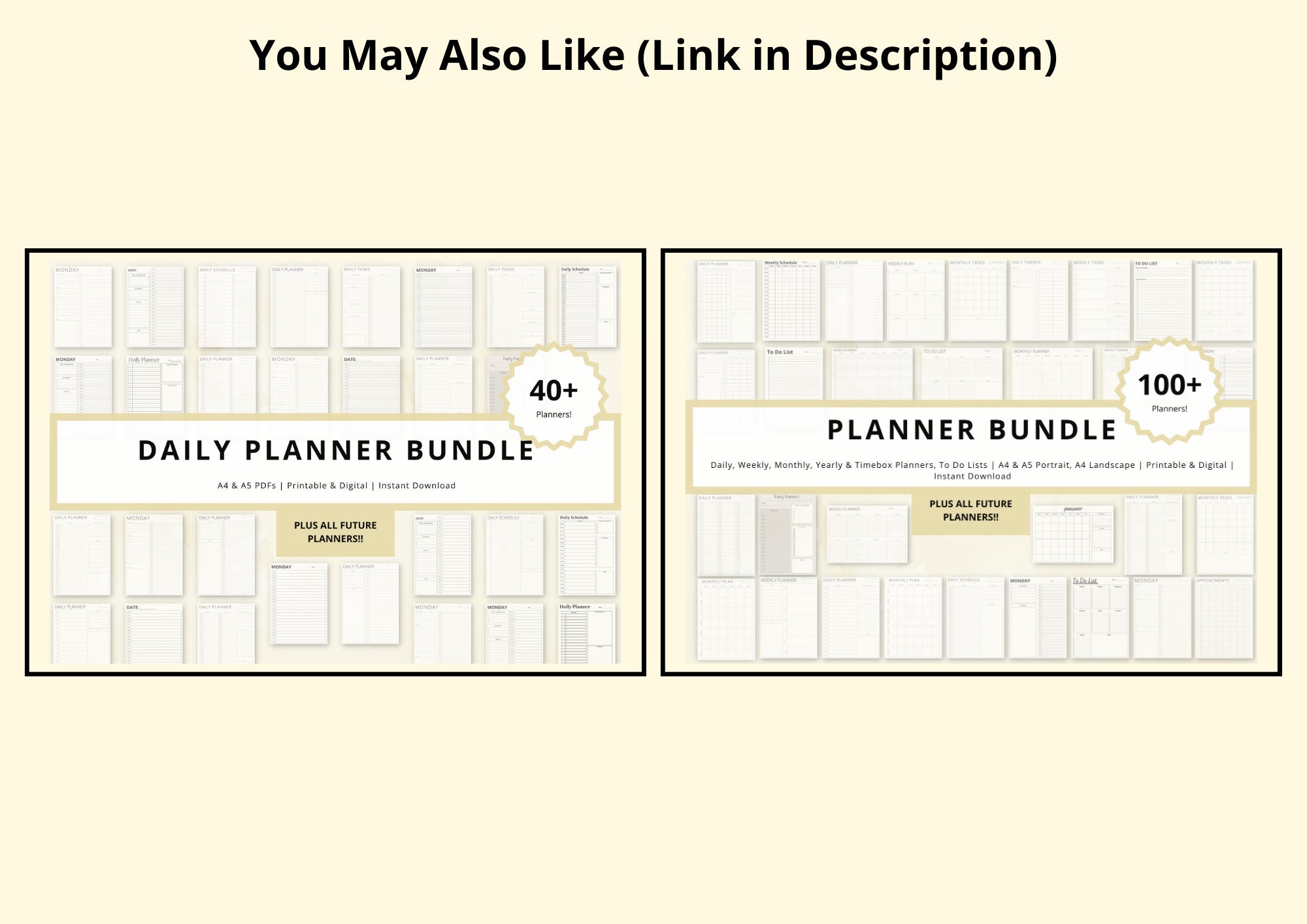Daily Planner 7 Day Time Block Template Half Hourly Planner - Etsy