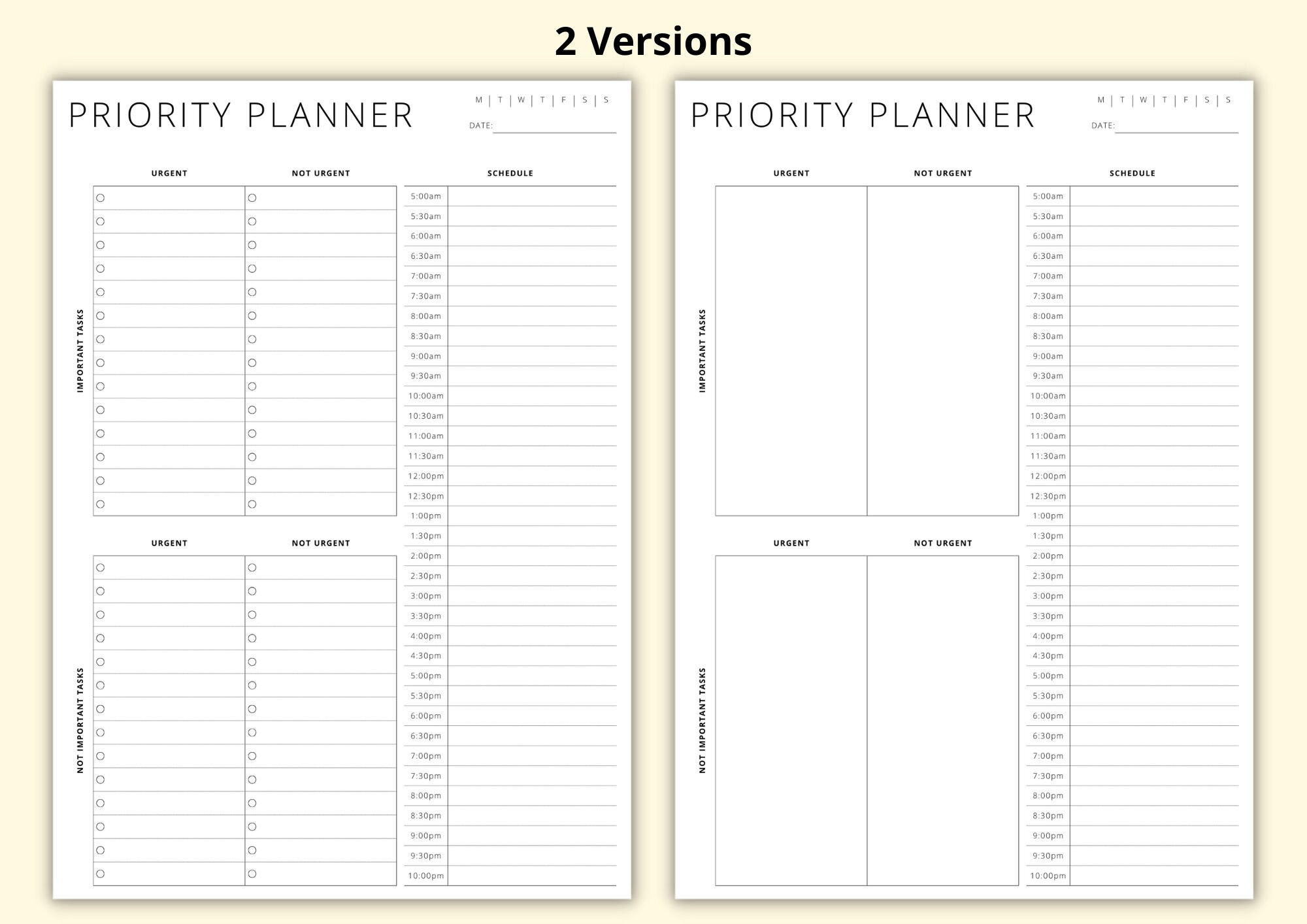 Task Priority Matrix, Decision Matrix, Eisenhower Matrix, Action ...