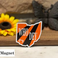 Joe Burrow Vinyl Sticker Cincinnati Bengals - Etsy