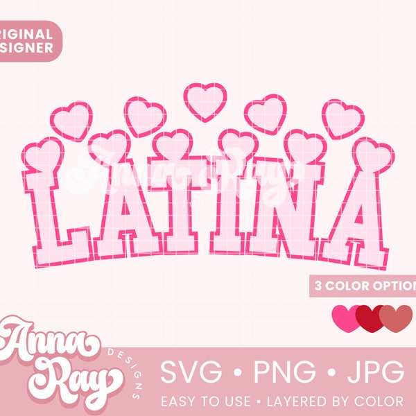 Latina Valentine Png - Etsy